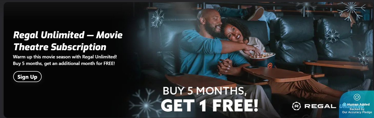 Regal Cinemas Coupons - Up to 15% Off (No Codes Needed)