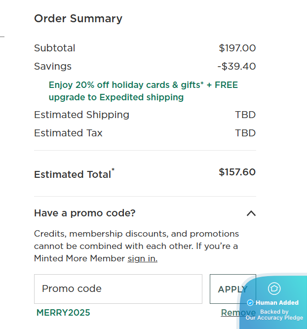 15% Off + Minted Coupons & Promo Codes – January 2026