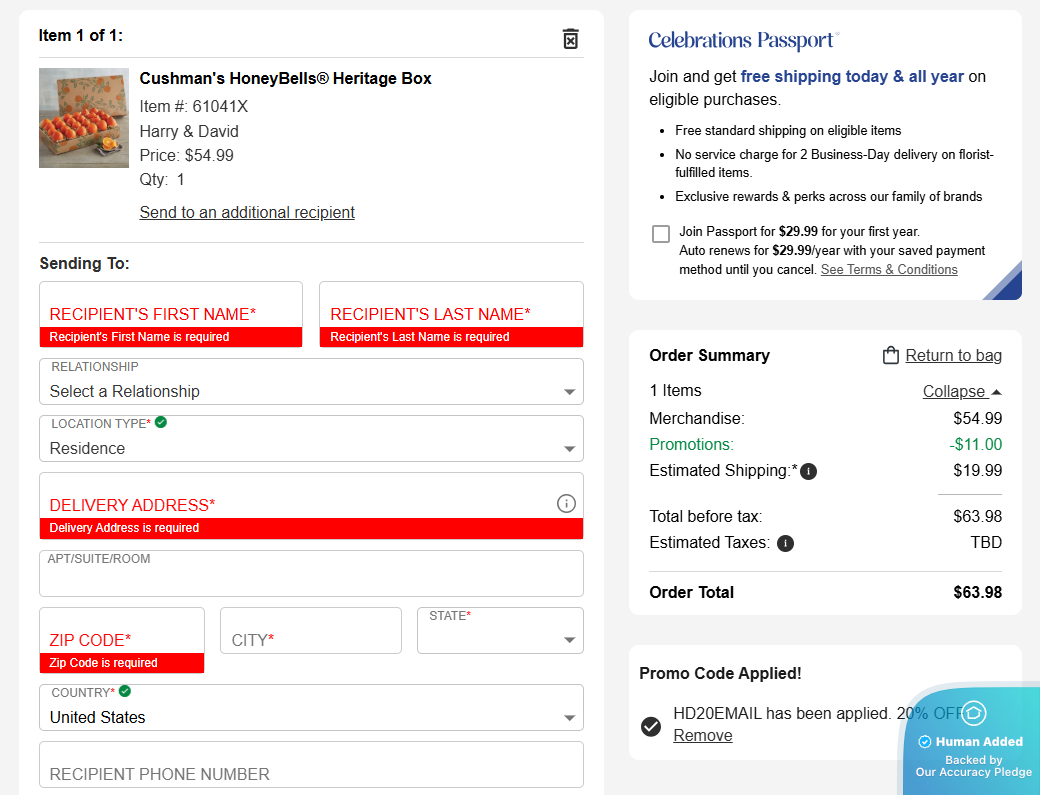 33% Off + Harry & David Coupons & Promo Codes – Dec 25