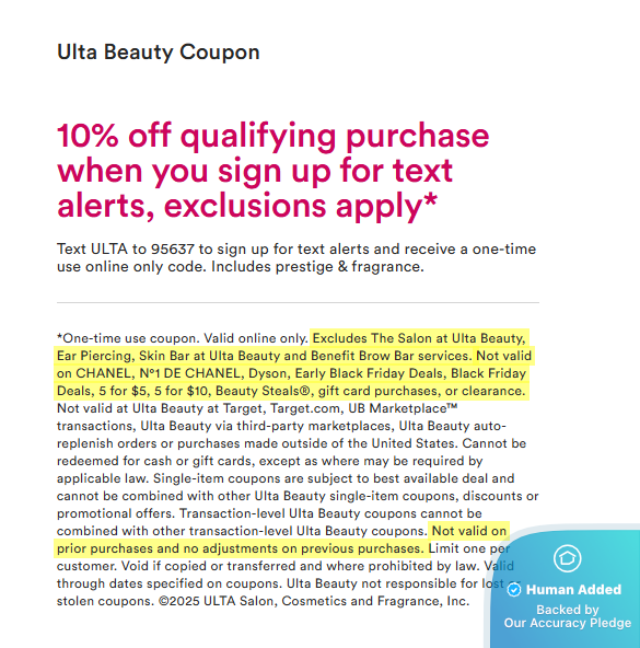 $3.50 Off + Ulta Coupons & Promo Codes – January 2026