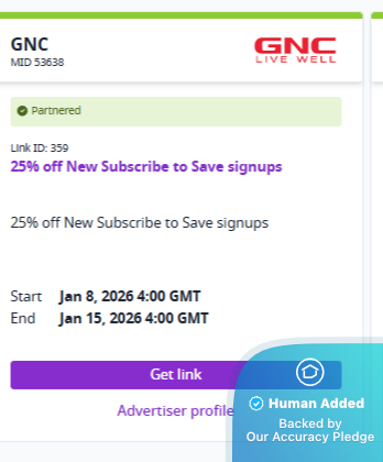 GNC Coupons & Promo Codes - 15% Off (Hand Tested)