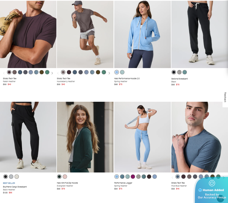 15% Off + Vuori Coupons & Discount Codes – January 2026