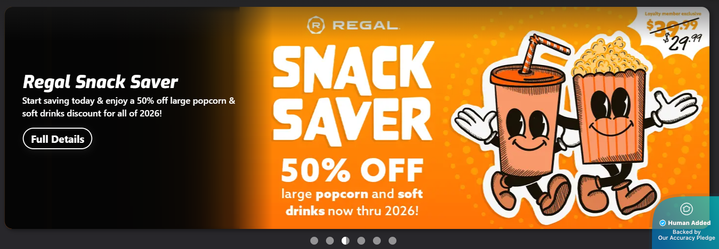 Regal Cinemas Coupons: Up to 15% Off (Hand Tested Daily)