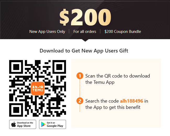 Temu Coupons & Promo Codes for May '26: 50% off