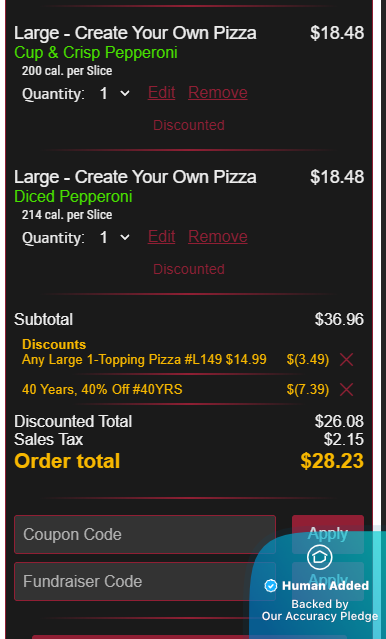Pizza Guys Coupons & Promo Codes for January 2026