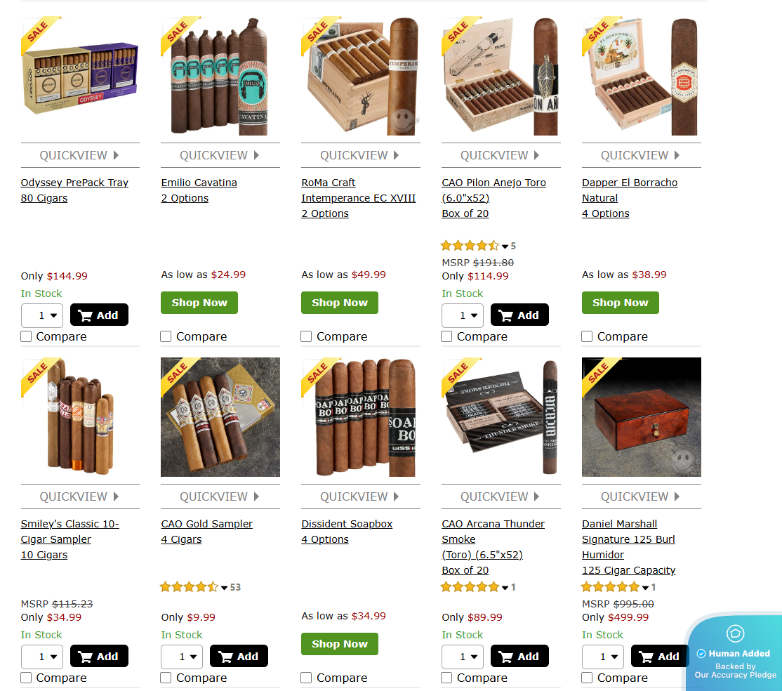 Cigars International Coupons - 20% Off (Hand Tested)