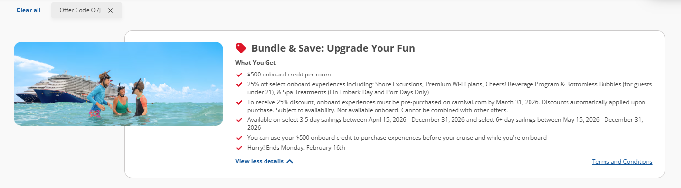 Carnival Cruise Coupons: Up to 40% Off (Hand Tested)
