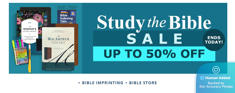 Christianbook Coupons & Codes for May '26: 65% - 80% off