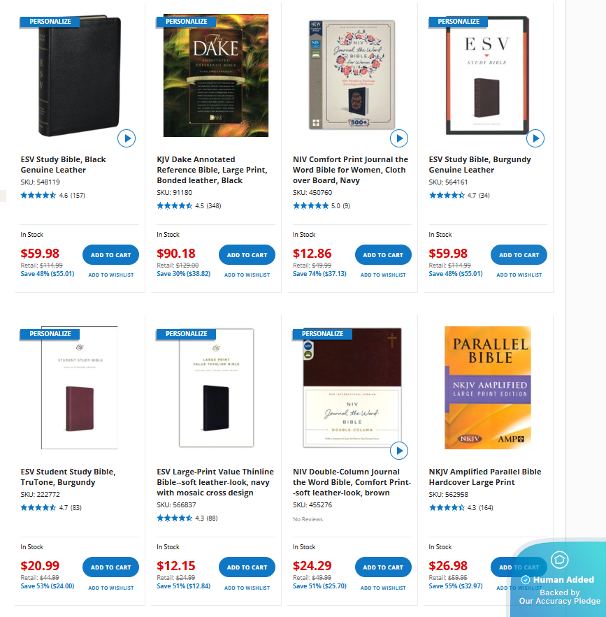 Christianbook Coupons & Codes for May '26: 65% - 80% off