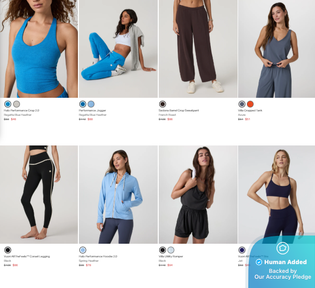 Vuori Coupons & Promo Codes for May '26: 40% off