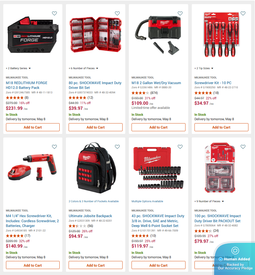 Zoro Coupons & Promo Codes for June '26: 20% off