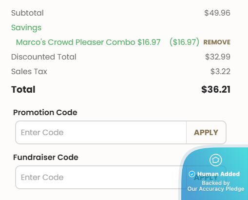 Marco's Pizza Coupons & Codes for June '26: 50% off