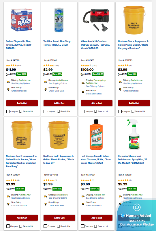 Northern Tool Coupons & Codes for June '26: 40% - 55% off