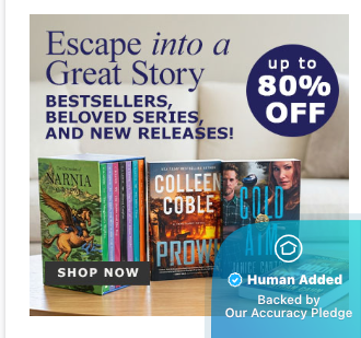 Christianbook Coupons & Codes for May '26: 65% - 80% off