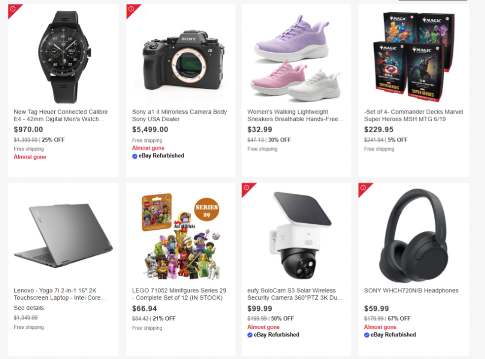 eBay Coupons & Promo Codes for July '26: 45% - 70% off