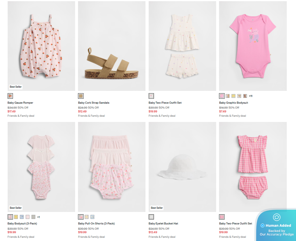Gap Factory Coupons & Promo Codes for May '26: 40% off
