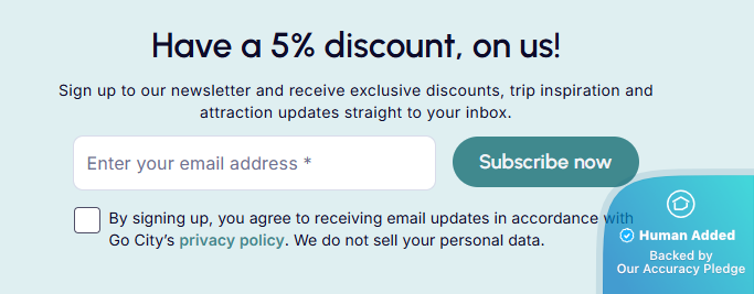 Go City Coupons & Promo Codes for July '26: 10% off