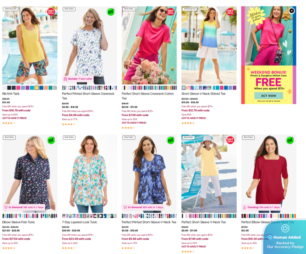 Woman Within Coupons & Promo Codes for Jun '26: 50% off