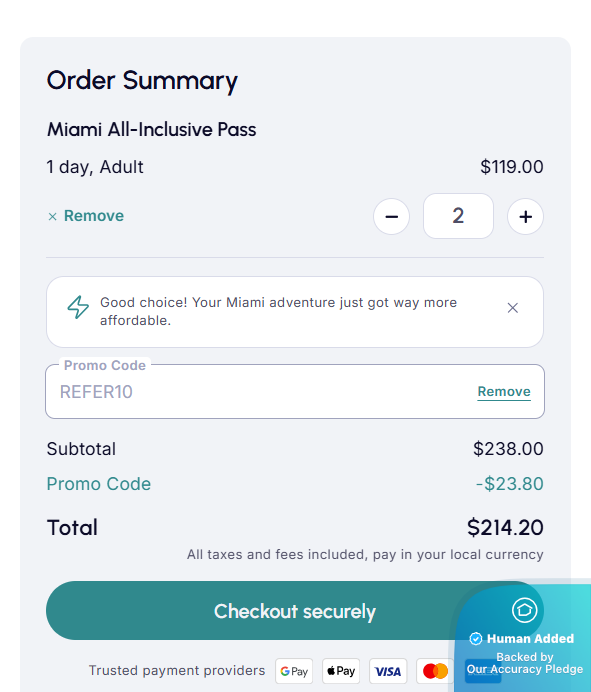 Go City Coupons & Promo Codes for July '26: 10% off