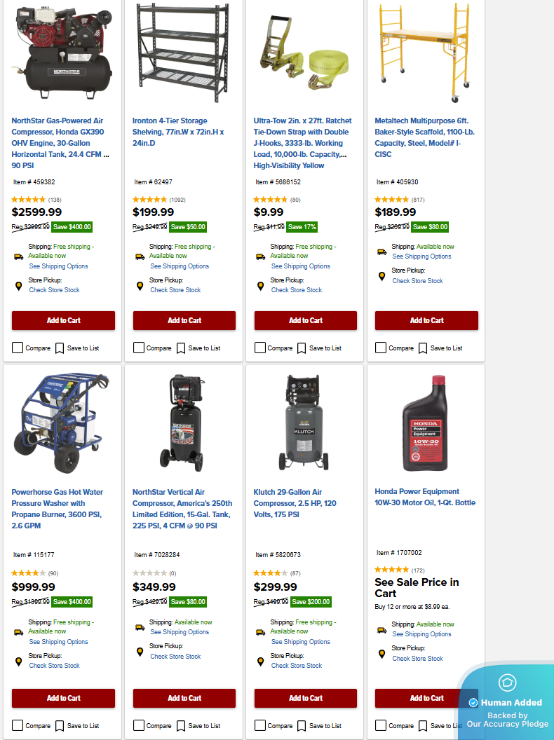 Northern Tool Coupons & Codes for June '26: 40% - 55% off