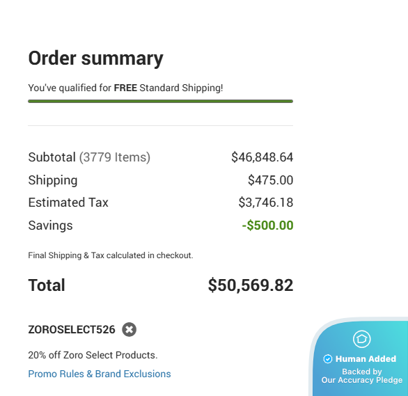Zoro Coupons & Promo Codes for May '26: 20% off