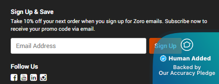 Zoro Coupons & Promo Codes for June '26: 20% off