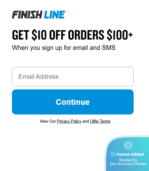 Finish Line Coupons & Promo Codes for May '26: $15 off