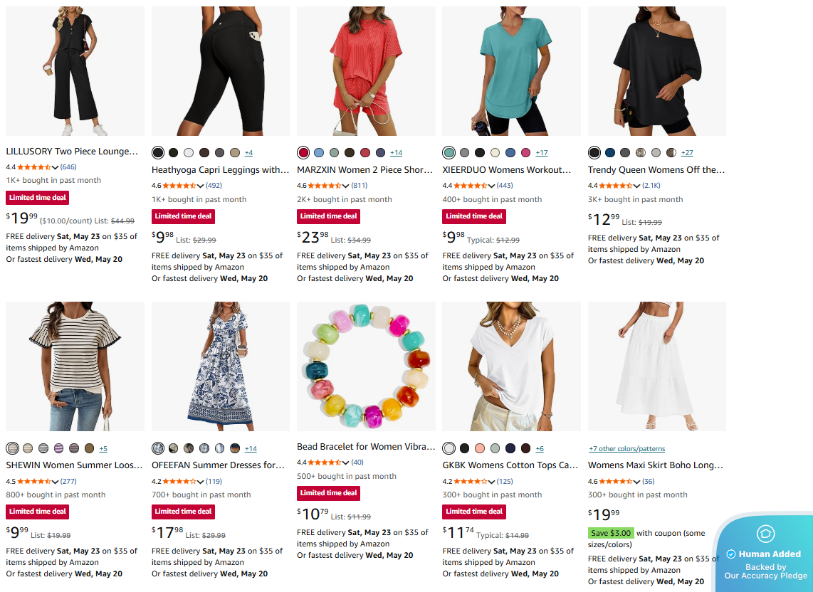 Amazon Coupons & Free Shipping for May '26: 30% - 80% off