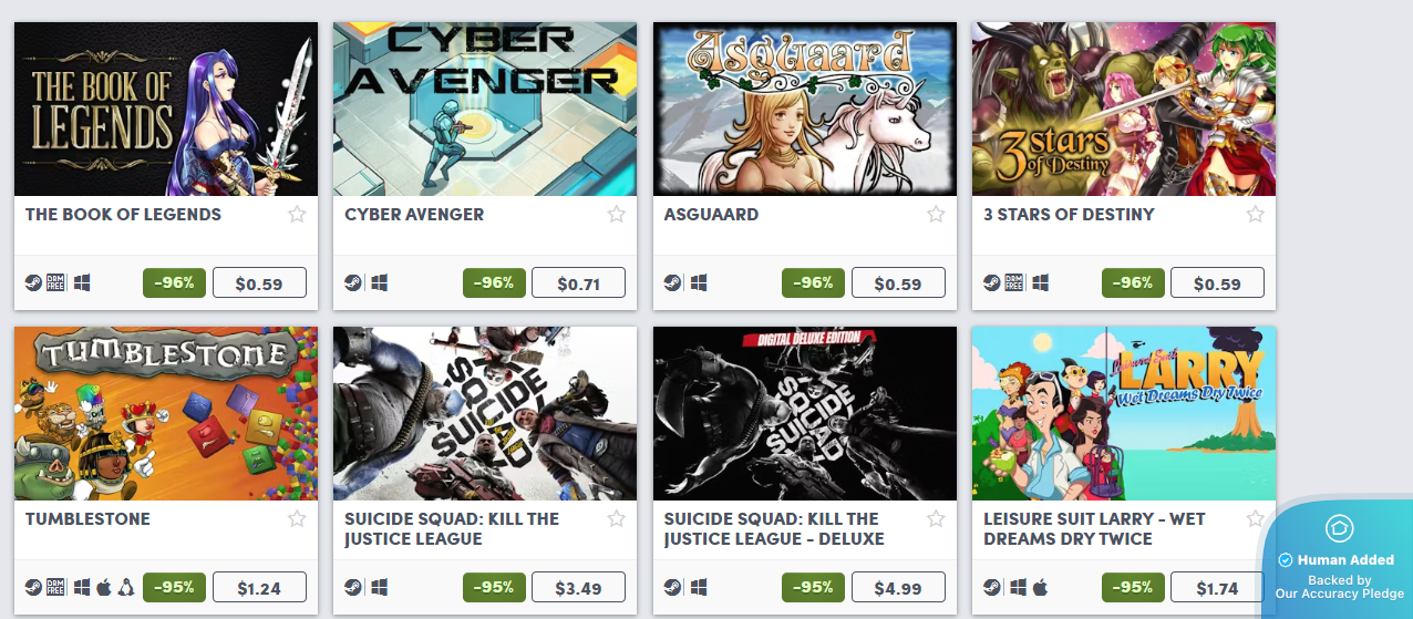 Humble Bundle Coupons & Sales for June '26: Up to 20% off